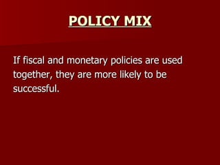 Demand side policies | PPT
