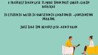 Demands of case taking in various settings-urban rural&tribal.pptx