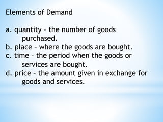 Demand & Supply | PPT
