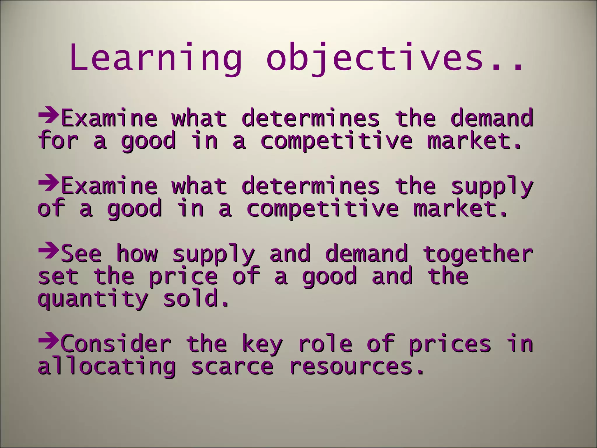 Demand supply analysis | PPT