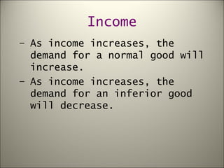 Demand supply analysis | PPT