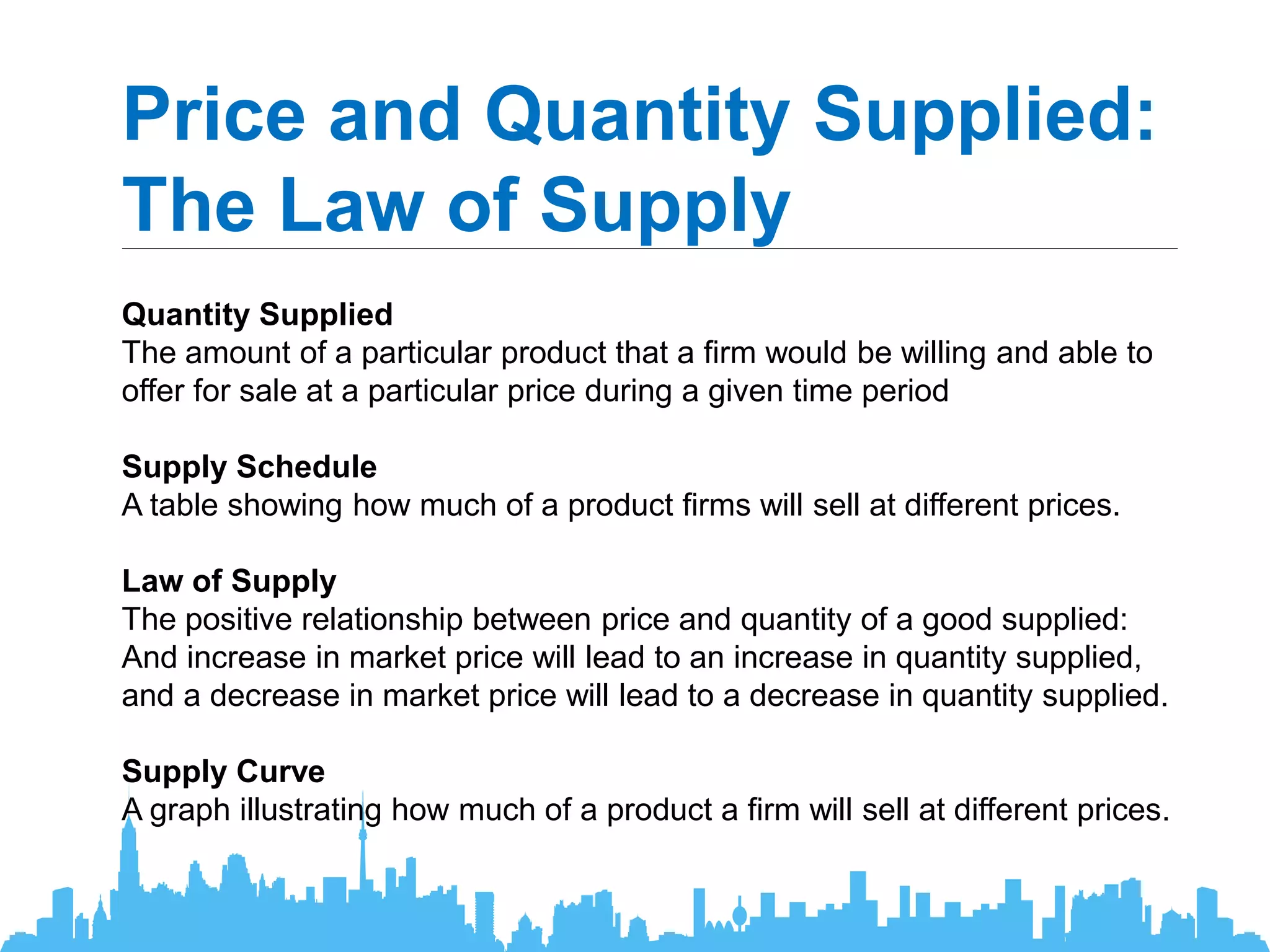 Demand, Supply, and Equilibrium | PPTX