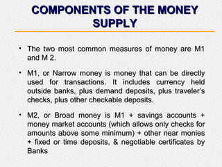Demand & supply of money | PPT