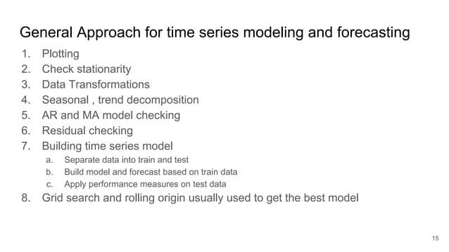 Demand Time Series Analysis And Forecasting Pdf Technology And Computing