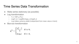 Demand time series analysis and forecasting | PDF