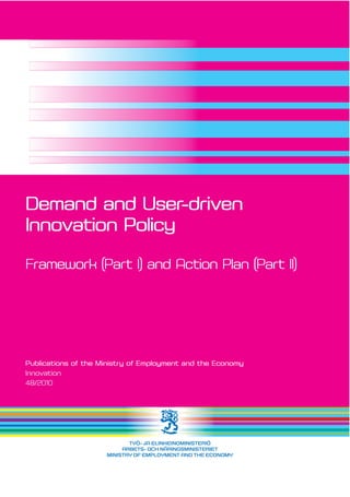 Demand and User-driven innovation policy | PDF