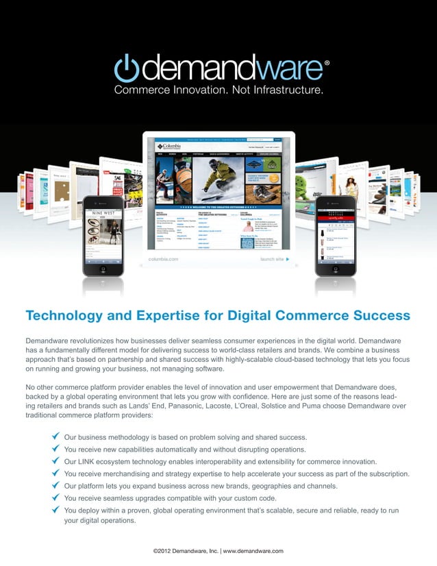 An Introduction to Demandware | PDF | Web Hosting | Internet