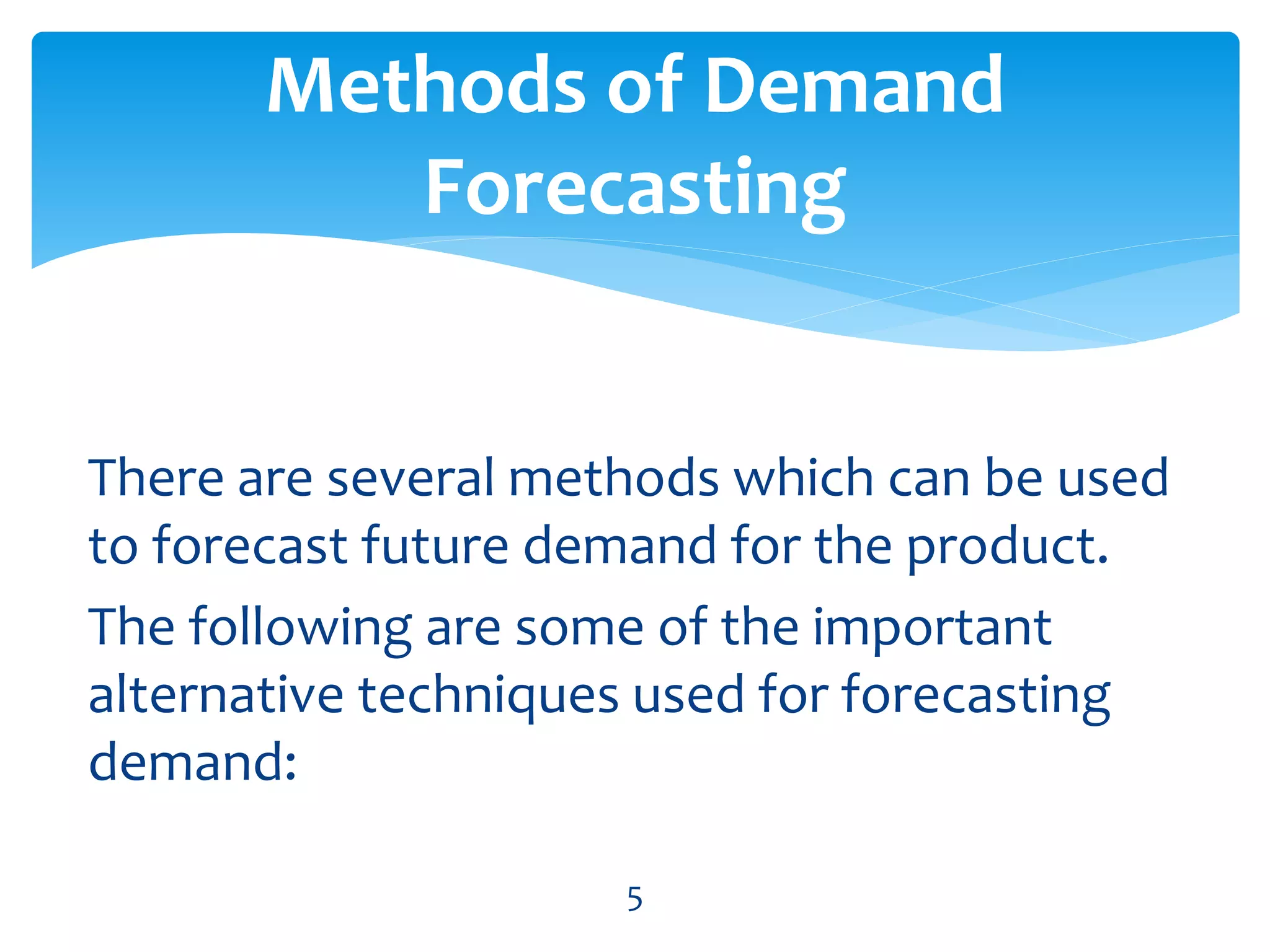 Deman forecasting ppt 1 | PPTX