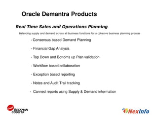 Demantra case study | PPT