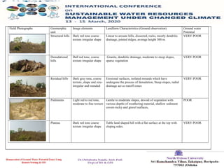 Demarcation of ground water potential zones using remote sensing & gis ...