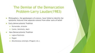 Demarcation problem | PDF