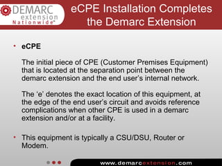 Understanding the Demarc Extension - A Facility's Most Critical Cabling ...