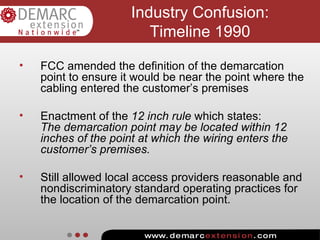Understanding the Demarc Extension - A Facility's Most Critical Cabling ...