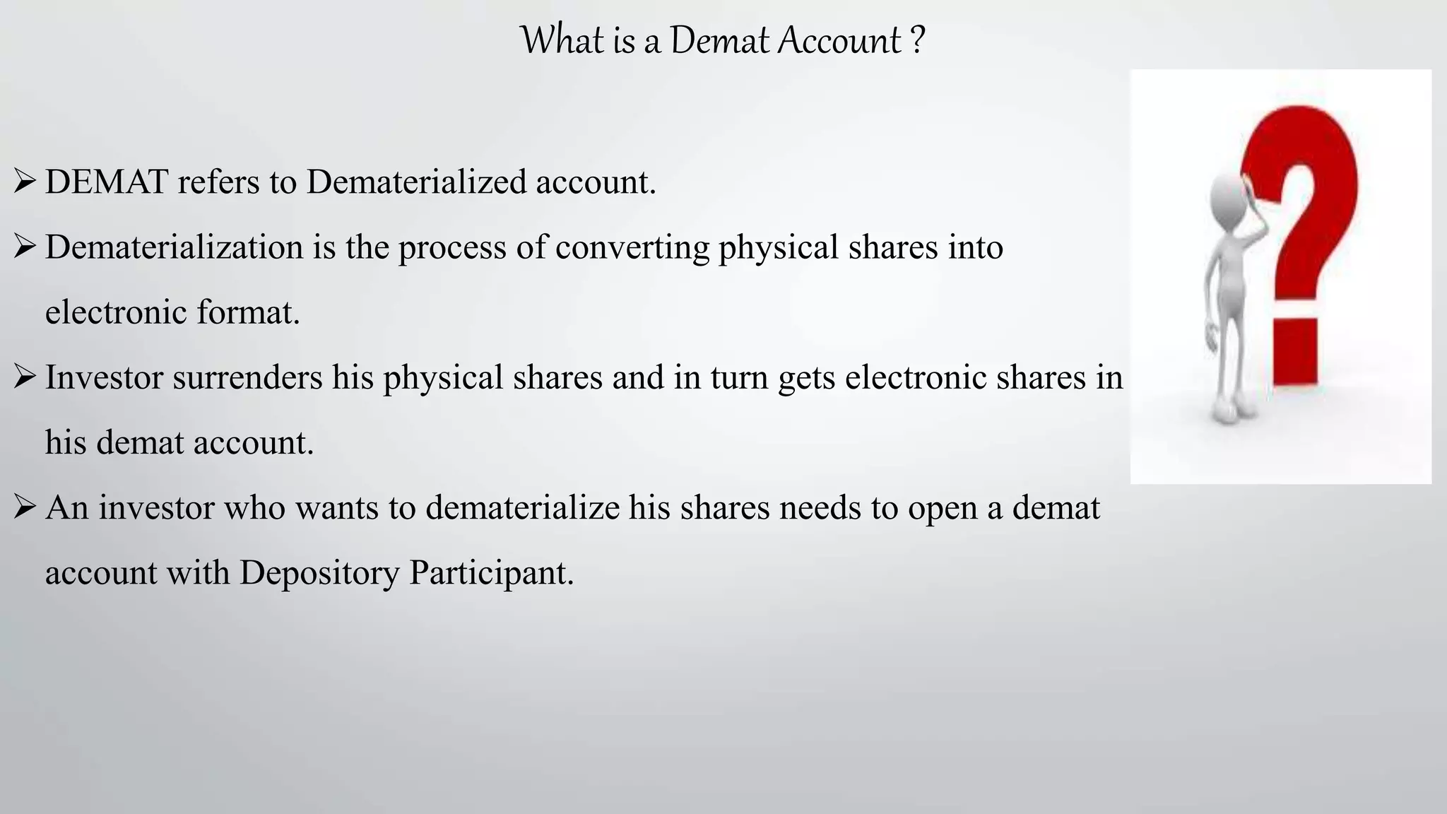 Demat account | PPTX