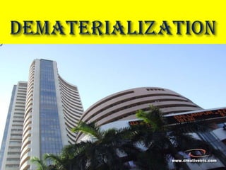 Dematerialisation ppt | PPTX