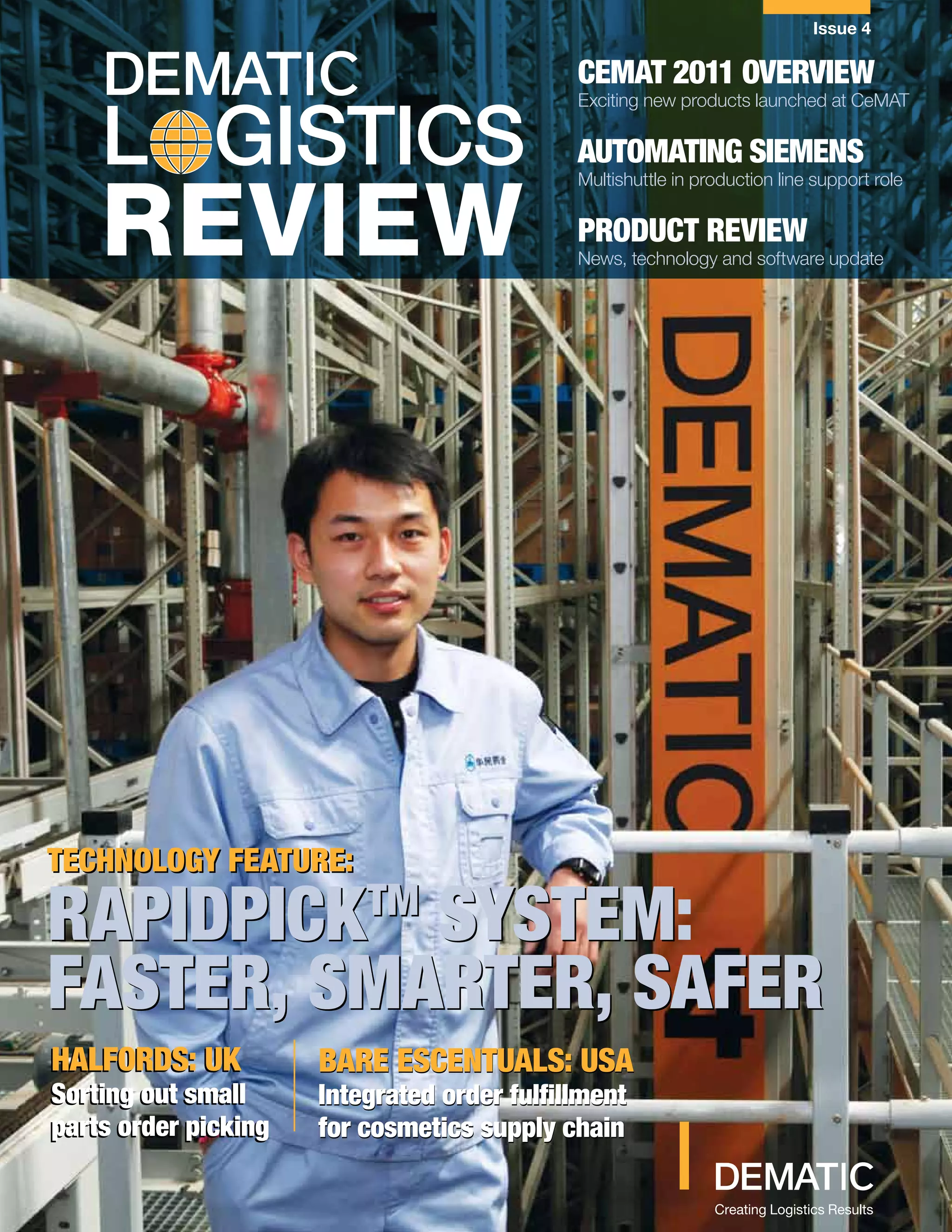 Dematic Logistics Review #4 | PDF