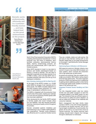 Dematic Logistics Review #4 | PDF