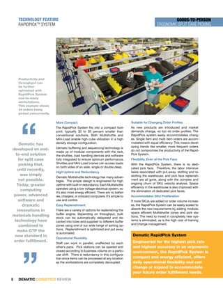 Dematic Logistics Review #4 | PDF