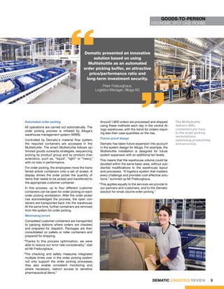 Dematic Logistics Review #5 | PDF