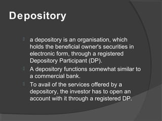 Demat account ppt | PPT