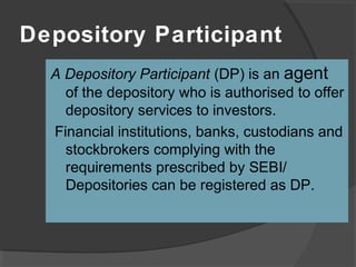 Demat account ppt | PPT