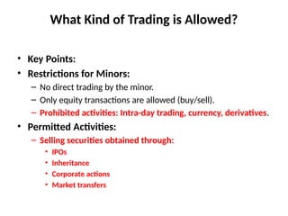 Demat & Trading Accounts for Minors.pptx