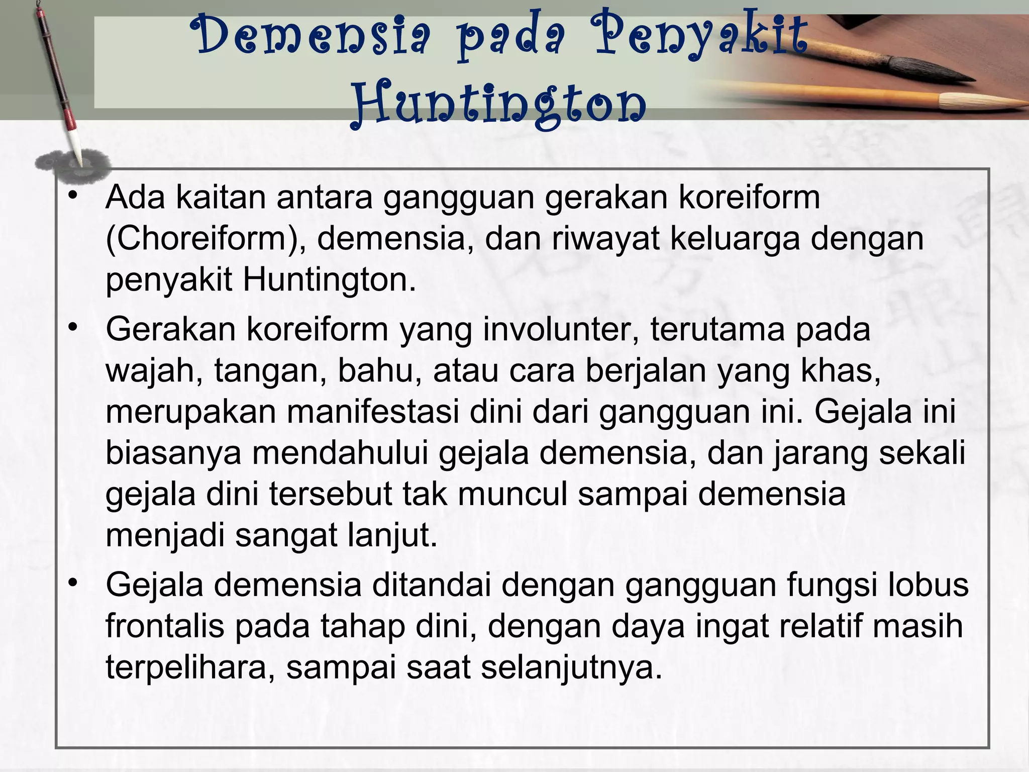 Demensia | PPT