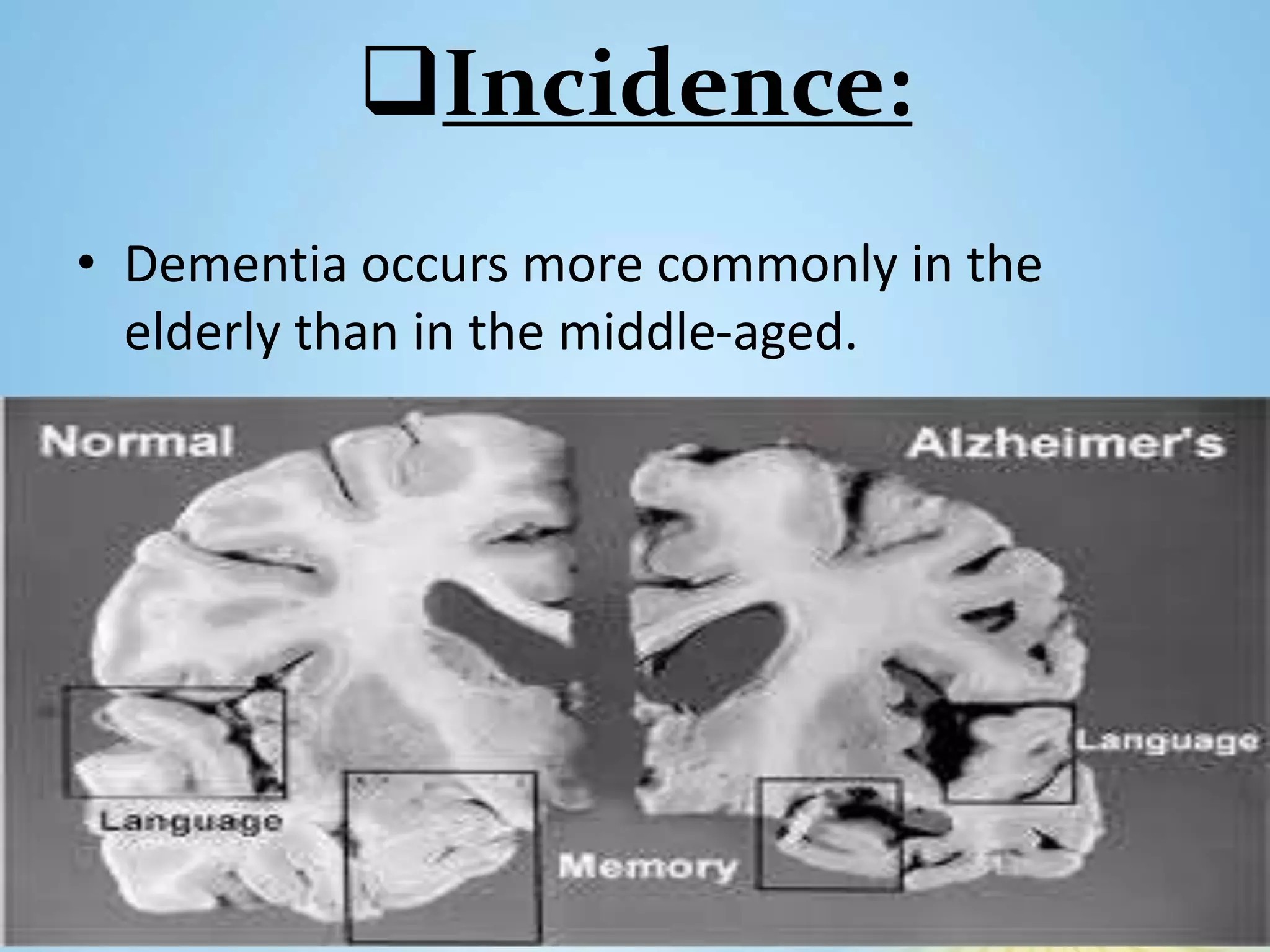 Dementia PRESENTATION | PPTX