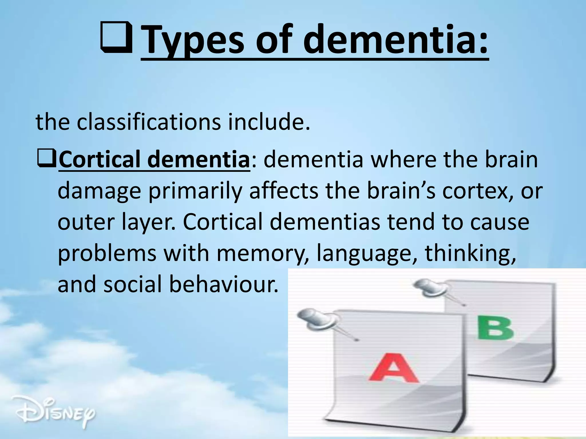 Dementia PRESENTATION | PPTX