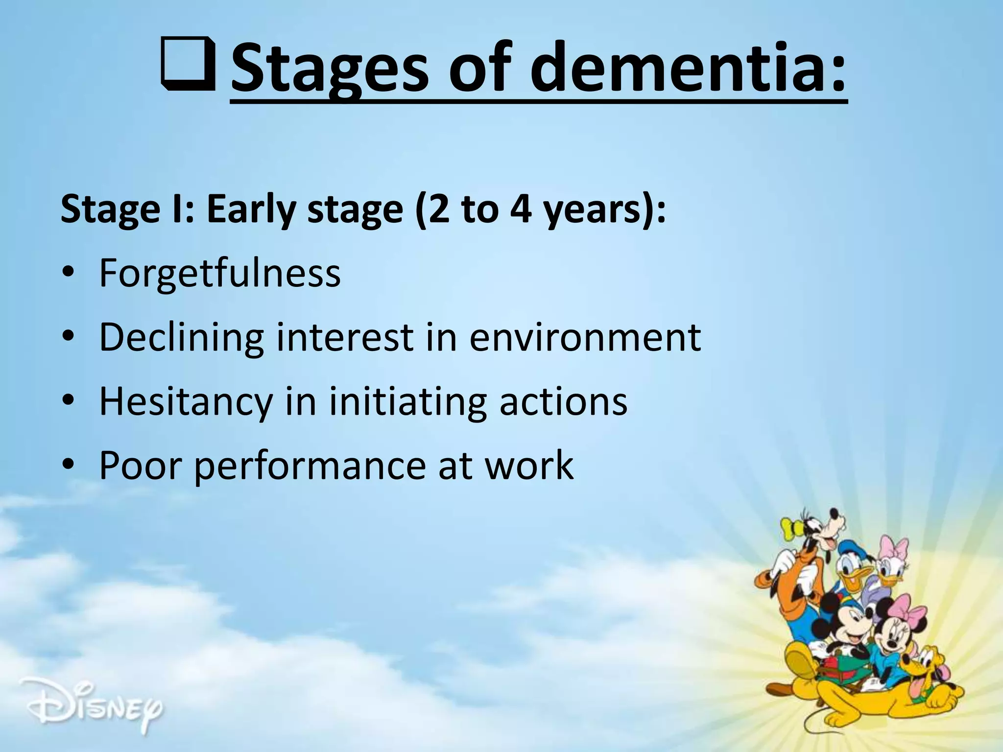 Dementia PRESENTATION | PPTX