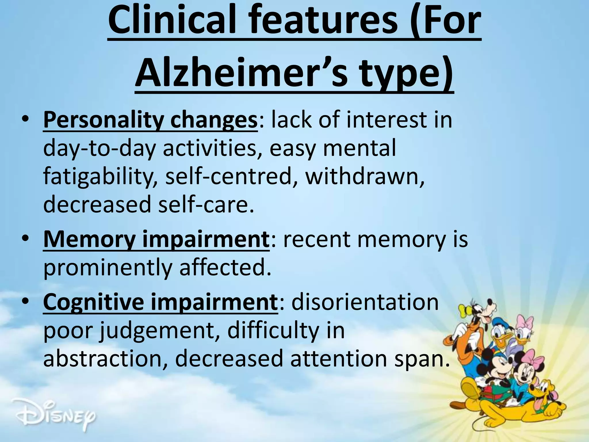 Dementia PRESENTATION | PPTX