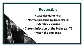 Dementia | PPTX