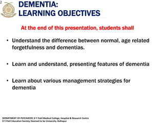 Dementia | PPTX