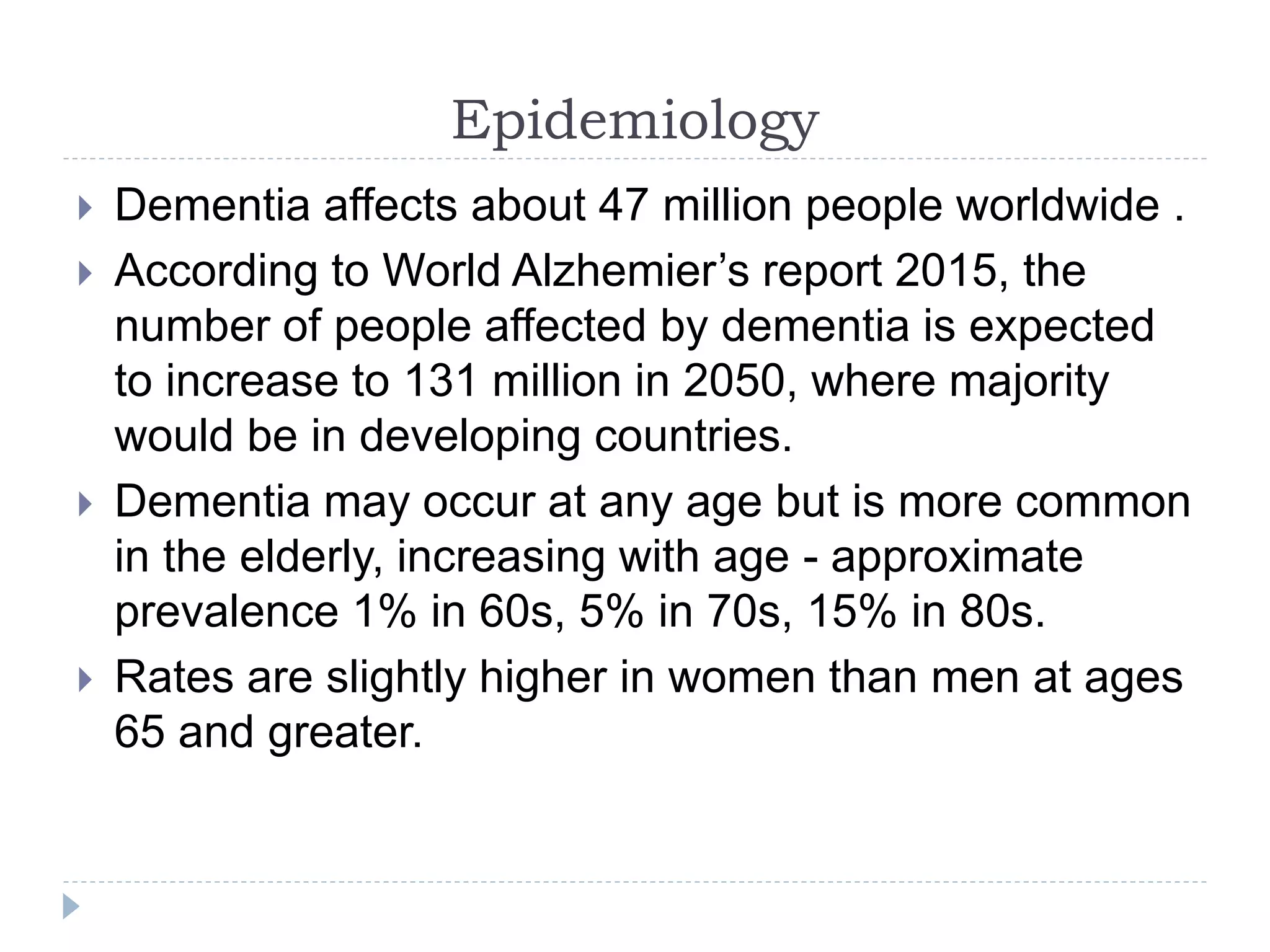 Dementia | PPTX
