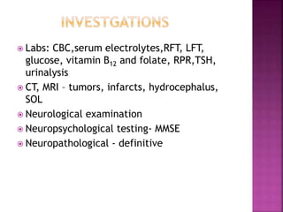 dementia powerpoint presentation healthcare | PPTX