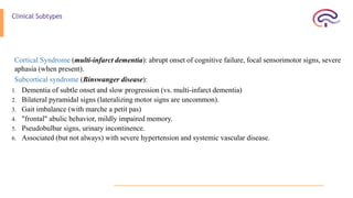 Dementia (Alzheimer & vasular dementia). | PPTX