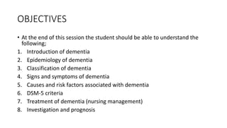 DEMENTIA in psychology. .pptx