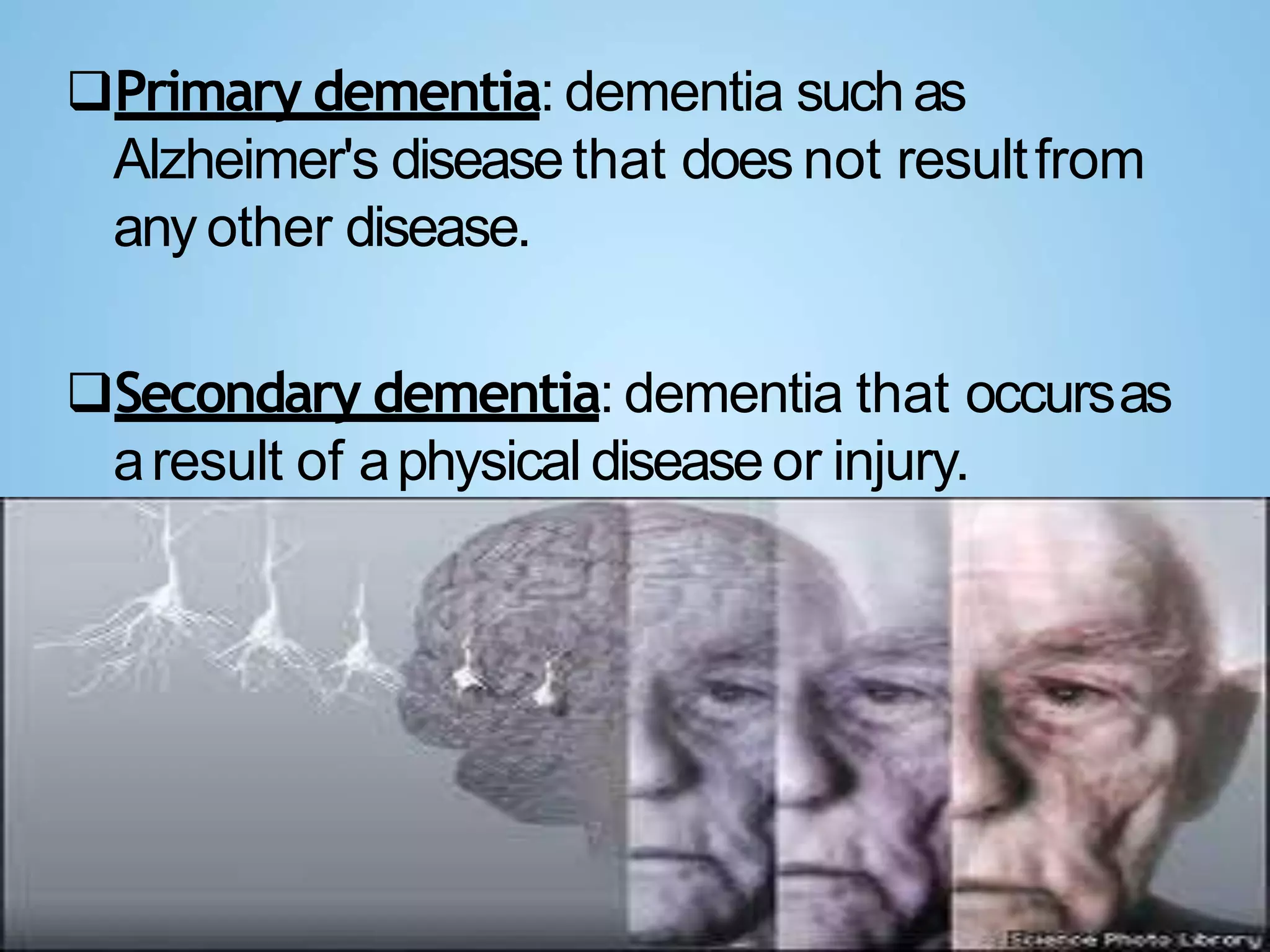 Dementia | PPTX