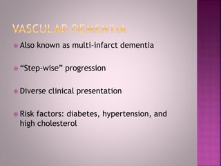 Dementia 101 by Decontee "Dr. Dee" Jimmeh, MD | PPTX