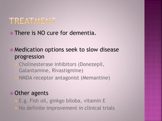 Dementia 101 by Decontee "Dr. Dee" Jimmeh, MD | PPTX