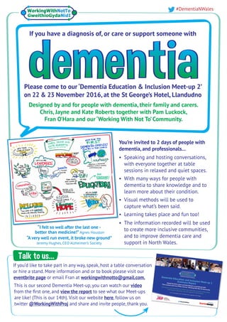 North Wales Dementia Meet-up 2 | PDF