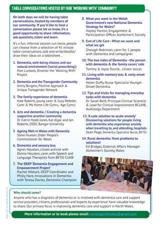North Wales Dementia Meet-up 2 | PDF