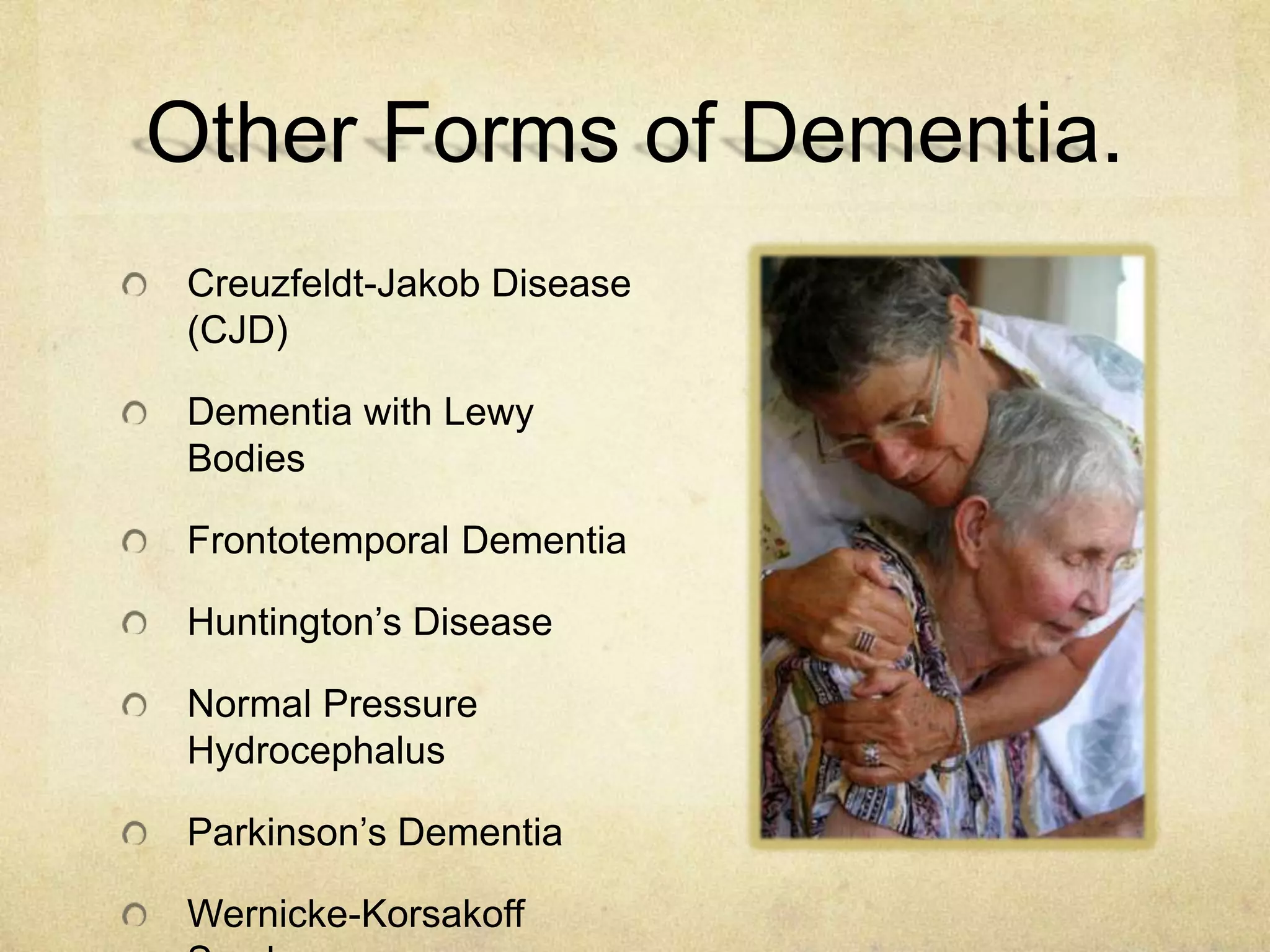 Dementia and alzheimer's for Gero | PPTX