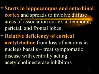 Dementia And Memory Disturbances | PPT
