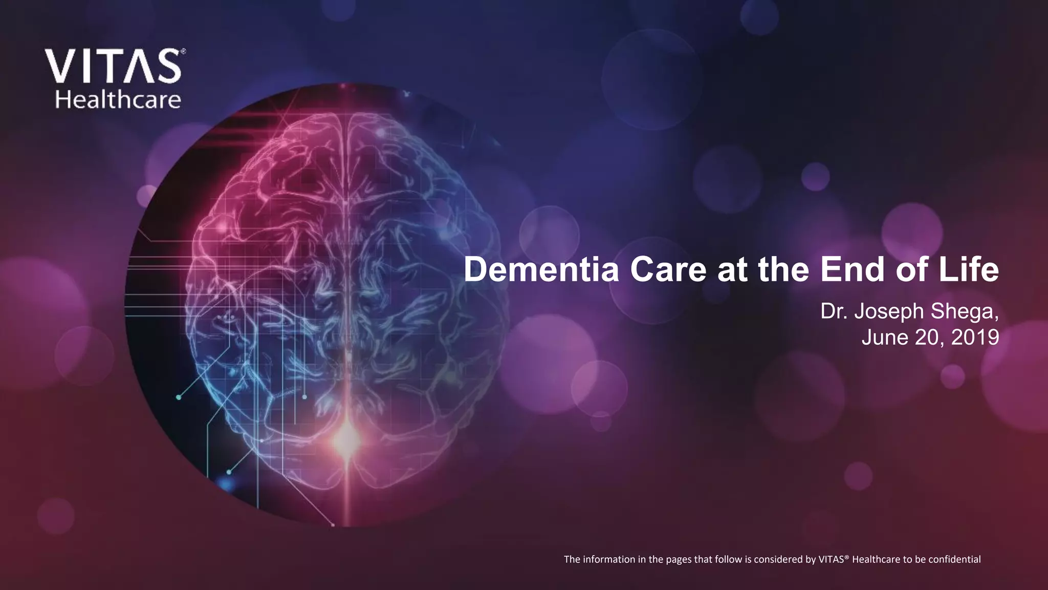 Dementia Care at the End of Life | PDF