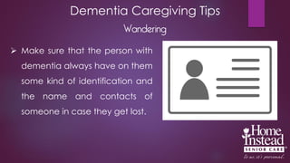 Dementia Caregiving Tips (Part 2) | PDF