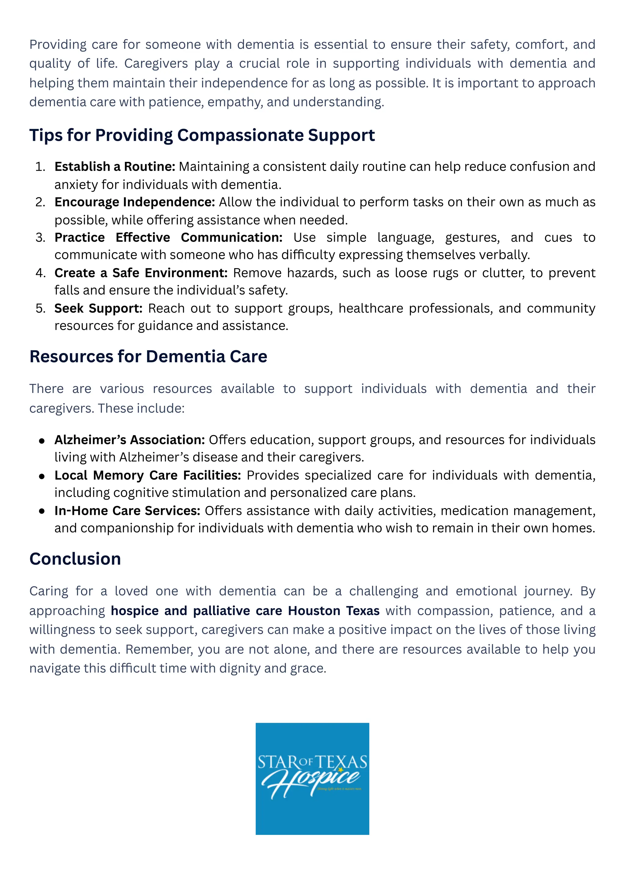 Dementia Care: Providing Compassionate Support for Loved Ones | PDF