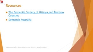 Dementia case management | PPTX