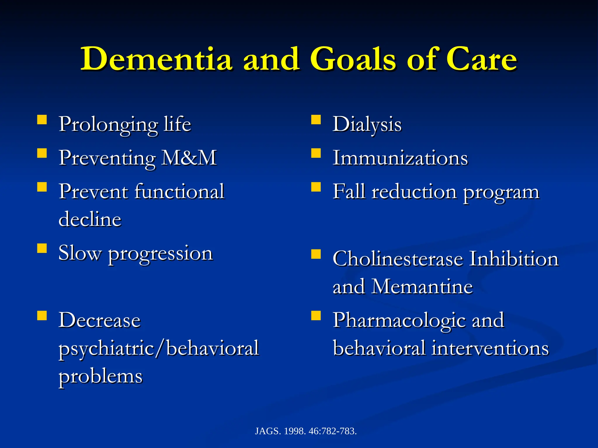 Dementia overview for healthcare professionals | PPT