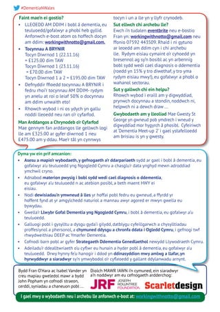 Dementia Meetup1 Welsh Summary Report | PPT